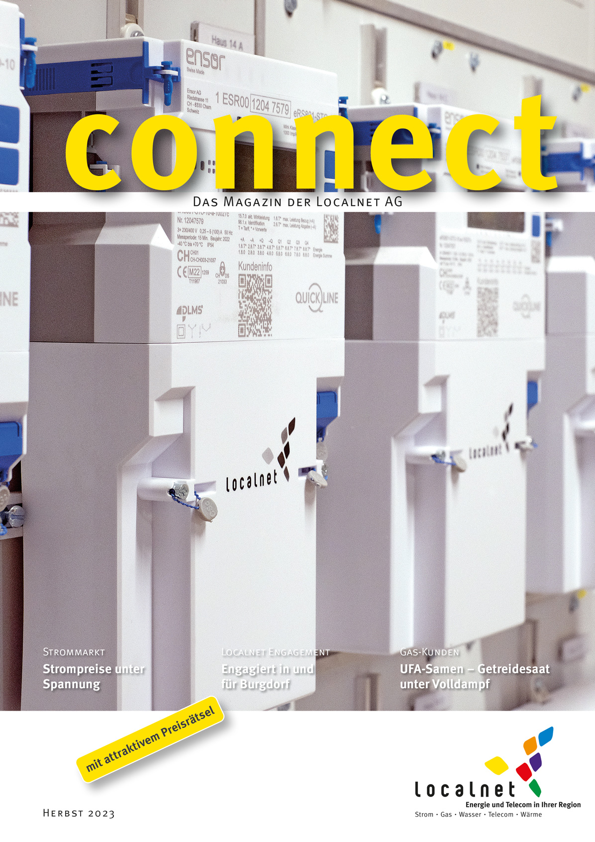 Localnet: Kundenmagazin «connect»